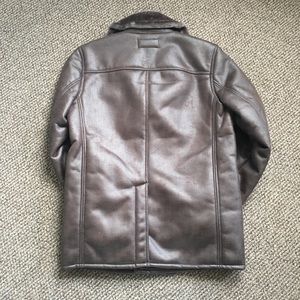 Tasso Elba | Jackets & Coats | Tasso Elba Brown Peacoat Nwt | Poshmark